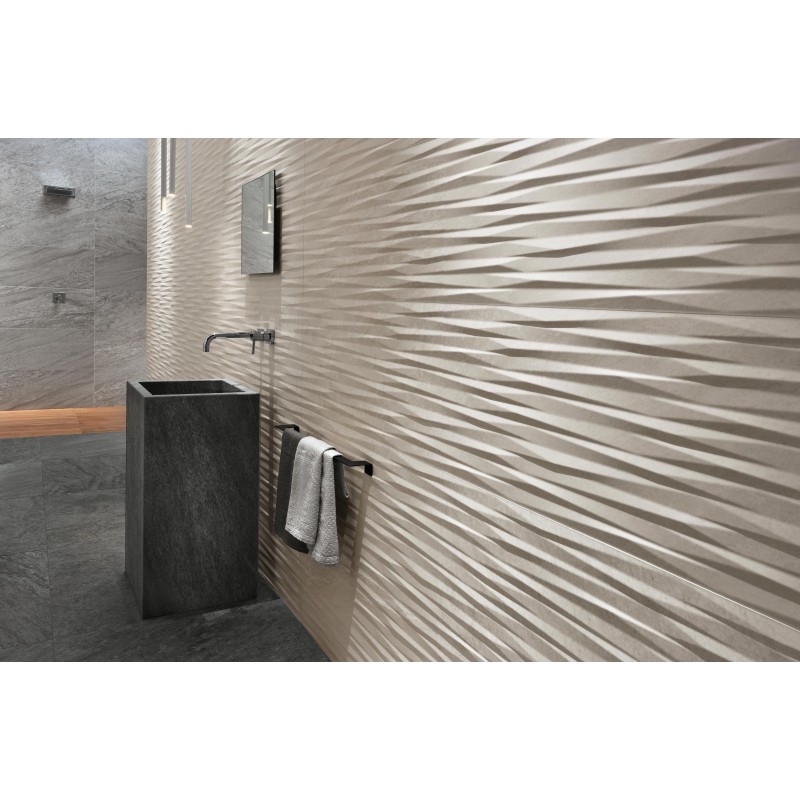 ATLAS CONCORDE BRAVE GYPSUM 3D BLADE 40x80 Rectifié - Fissore Ve...