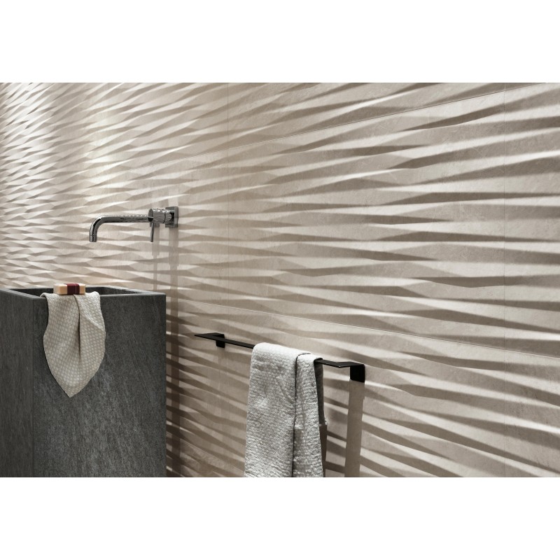 ATLAS CONCORDE BRAVE GYPSUM 3D BLADE 40x80 Rectifié - Fissore Ve...